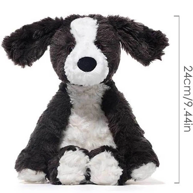 BORDER COLLIE TOY Huggable Animal Plush Realistic Border Collie Stuffed ...