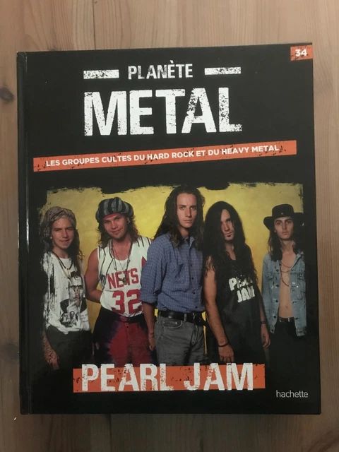 PLANETE METAL PEARL JAM hard rock heavy - LIVRE n° 34 comme NEUF EUR 6 ...