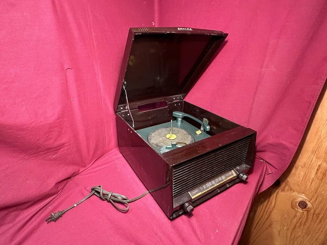 VINTAGE PHILCO TUBE Radio Phonograph Record Player Model 51-1330 £187. ...