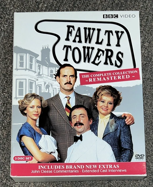 FAWLTY TOWERS COMPLETE BBC TV Series Collection DVD Box Set - John ...