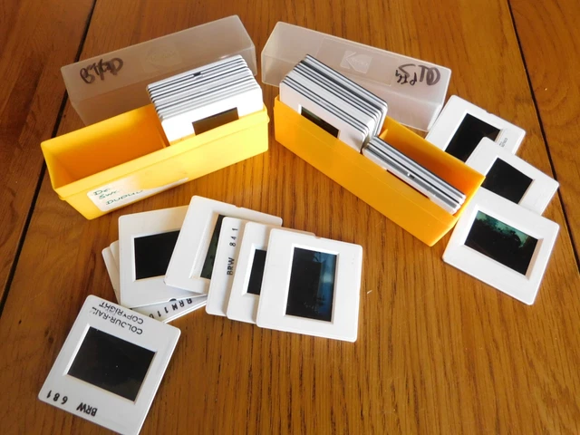 40 COLOUR-RAIL SLIDES BR standard class steam locomotives £18.25 ...