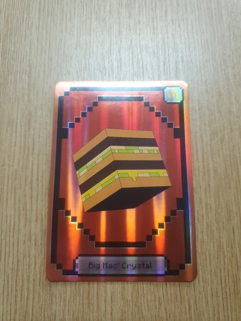 MINECRAFT - MCDONALDS Big Mac Crystal In-Game Skin - All Platforms ...
