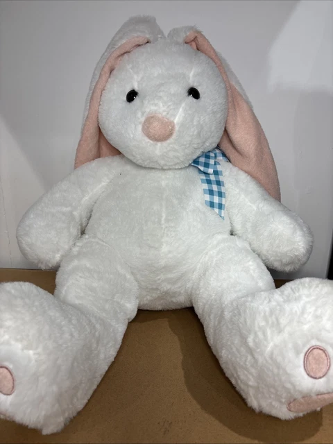 SOFT WHITE RABBIT Asda Bunny Fluffy Scarf £14.99 - PicClick UK