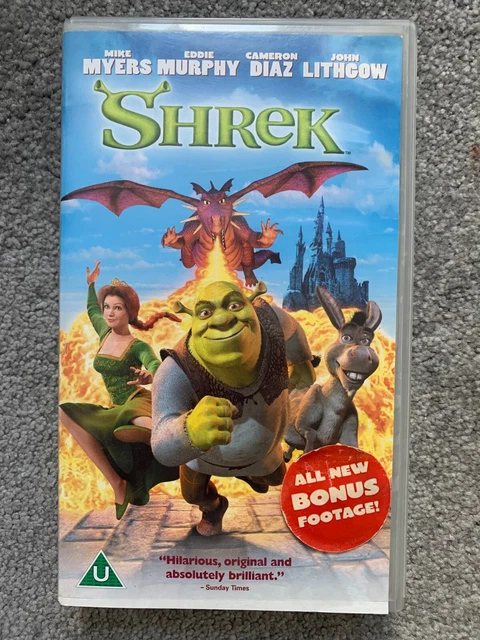 SHREK (VHS, 2001) £3.32 - PicClick UK