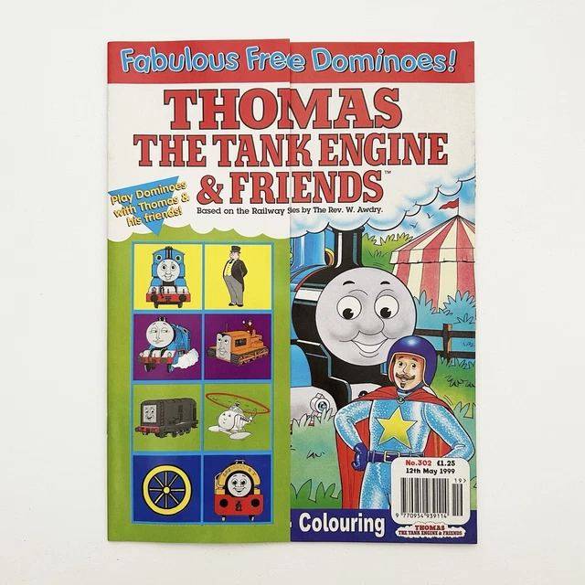 VINTAGE THOMAS THE Tank Engine & Friends Magazine No 302 Comic 1999 ...
