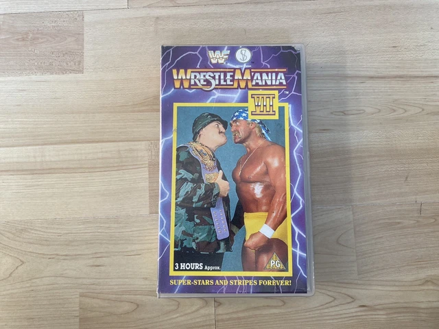 WWE / WWF Wrestlemania 7 VHS - Rare £7.00 - PicClick UK