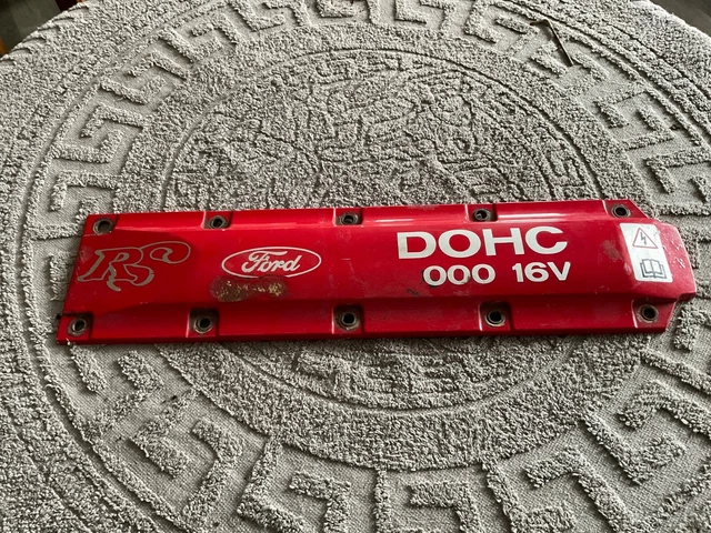 FORD ESCORT MK5 RS2000 ROCKER COVER DOHC 16V GENUINE PART 91XM12025-AB ...