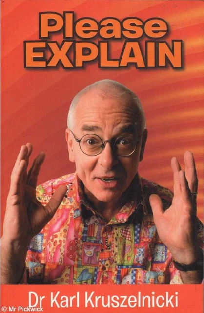 KARL KRUSZELNICKI PLEASE EXPLAIN 1st Ed. SC Book EUR 15,30 - PicClick FR