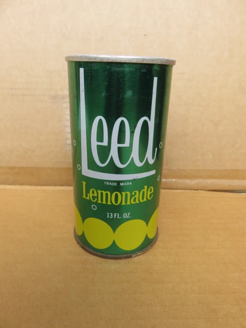OLD AUSTRALIAN ADELAIDE Leed Lemonade Soft Drink Tin Can 13Fl Oz $46.00 ...