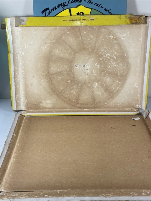 VINTAGE SIFO TOYS Timmy Time The Color Wheel Clock Wooden Puzzle 1950s ...