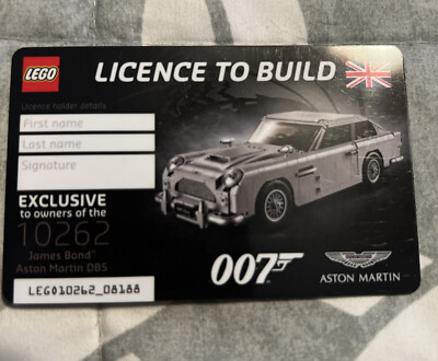 LEGO CREATOR EXPERT: James Bond Aston Martin DB5 (10262) New in box £ ...
