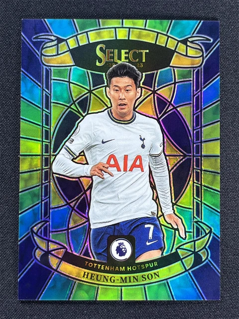 2022-23 SELECT PREMIER League Heung-Min Son Stained Glass Case Hit SSP EUR 18,88 - PicClick IT
