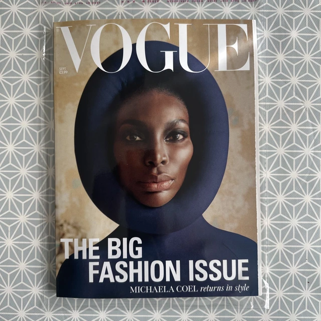 VOGUE UK MAGAZINE. September 2025. Michaela Coel, New, Subscriber ...