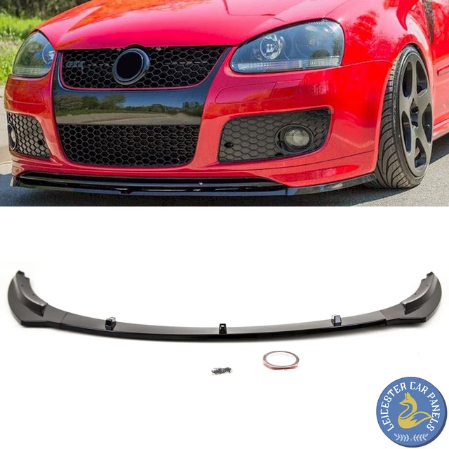 VW GOLF MK5 GTI Edition 30 Front Lip Splitter Spoiler Gloss Black 2004 ...