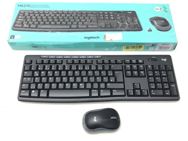 KIT SANS FIL Logitech MK270 avec clavier et souris EUR 20,49 - PicClick FR