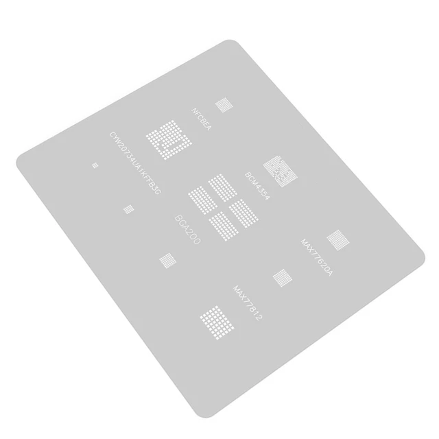 IC CHIP REBALLING Stencil Template BGA200/NFCBEA for Nintendo Switch ...