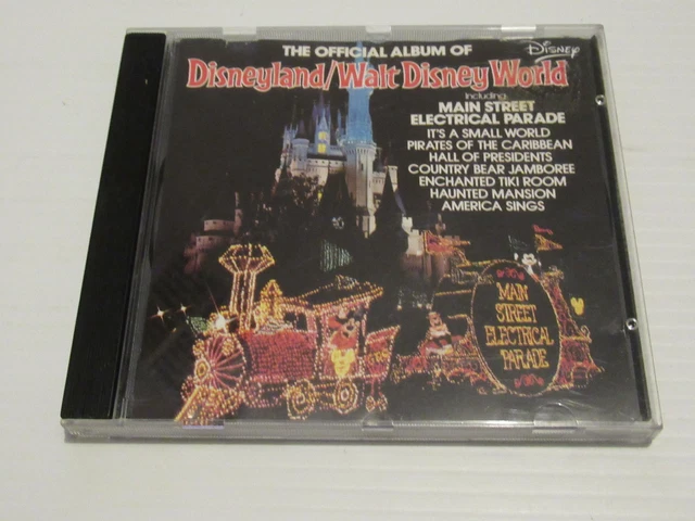 THE OFFICIAL ALBUM of Disneyland/Walt Disney World 1980 Music CD $39.00 ...