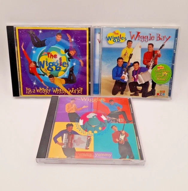 THE WIGGLES 3 CD Bundle - Original Cast Merchandise Vintage 90s ...
