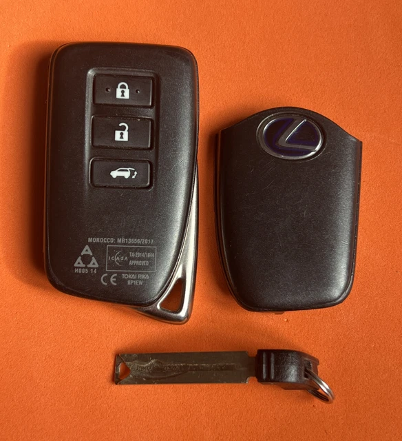 GENUINE LEXUS 3 Button Remote Smart Key Fob Keyless Go! Tokai Rika ...