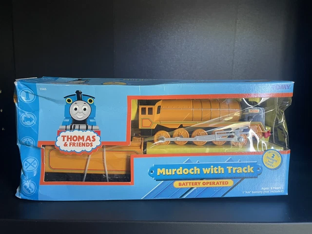 NEW THOMAS & Friends TOMY Murdoch w/ Tender Motorized Train Engine (Damaged Box) £93.42 ...