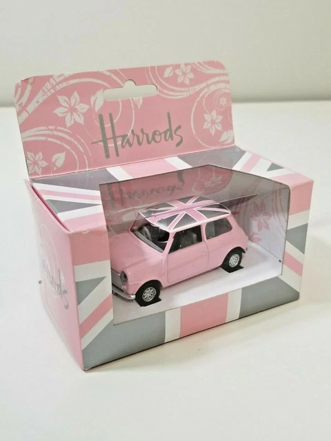 HARRODS CORGI PINK mini boxed Brand new Union Jack detail collectors ...