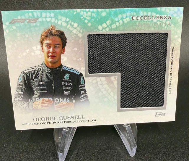 TOPPS FORMULA ONE Eccellenza 2025 F1 # George Russell # Relic Patch ...