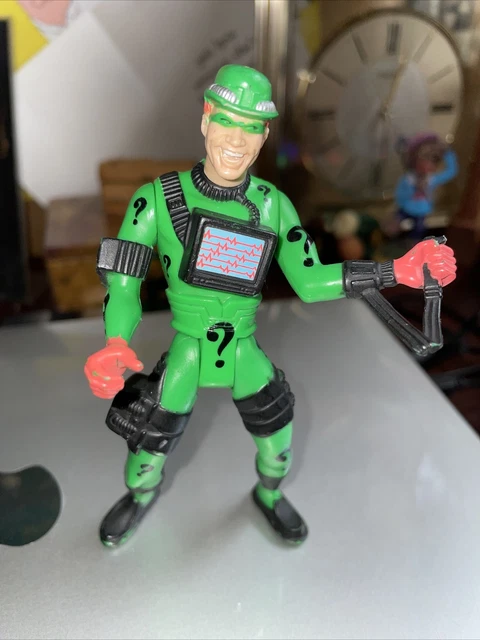 VINTAGE 1995 BATMAN Forever The Riddler Kenner Action Figure DC Comics ...