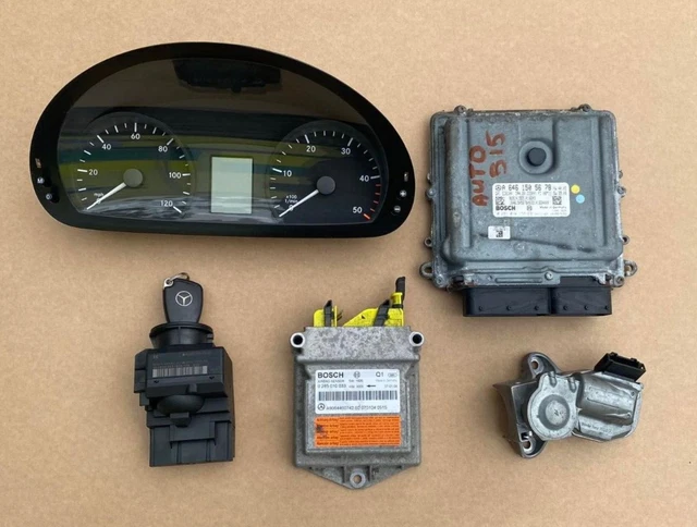 MERCEDES SPRINTER W906 Engine Control Unit /Ecu A6461505678 0281014158 ...