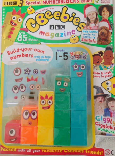 NEW RARE CBEEBIES Numberblocks Magazine Maths Primary school Number ...