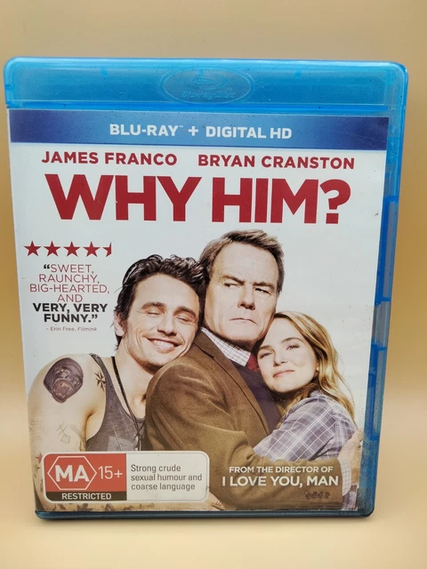 WHY HIM? BLU-RAY Region B Comedy - Bryan Cranston, James Franco £5.53 ...