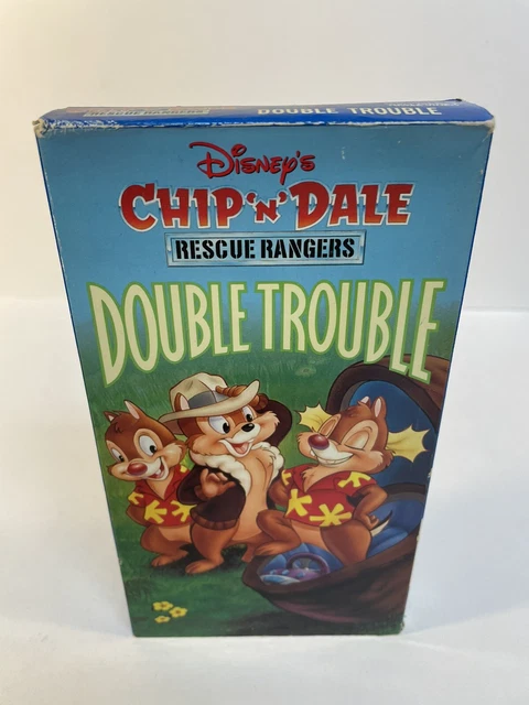 LOT OF TWO Chip ‘N’ Dale Rescue Rangers VHS tapes-Crime Busters ...