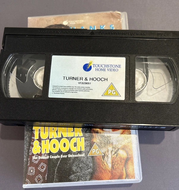 TURNER AND HOOCH VHS 1980's Comedy Touchstone Home Video PAL £12.34 - PicClick UK
