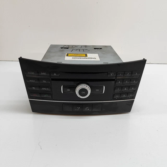MERCEDES-BENZ E W212 Musique NAVI CD Radio Player Head Unit A2129005212 ...