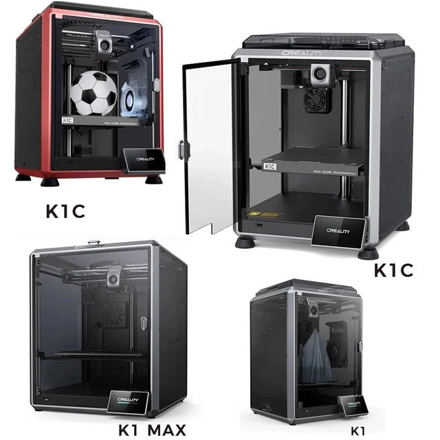CREALITY 3D-DRUCKER K1/K1C/BAYERN K1C/K1 Max High-Speed 600 mm/s mit KI ...