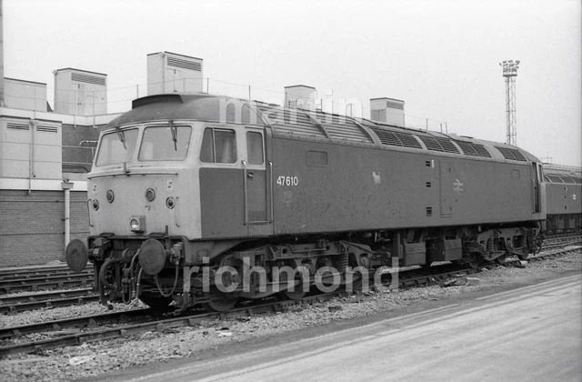 CREWE CLASS 47 47610 16.2.86 35mm Railway Negative RN393 £2.99 ...