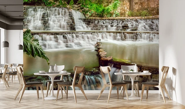 3D WATERFALL RIVER A238 Wallpaper Wall Mural Self-adhesive Beth ...