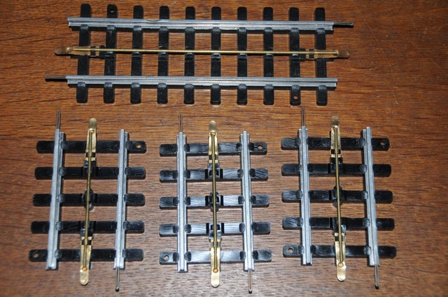 JEP ECHELLE O rail en plastique lot de 3 droits 1/4 DEO EUR 16,00 ...