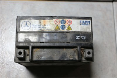 ORIGINAL MERCEDES BENZ E-Class W211 Additional Battery 12V 12Ah ...