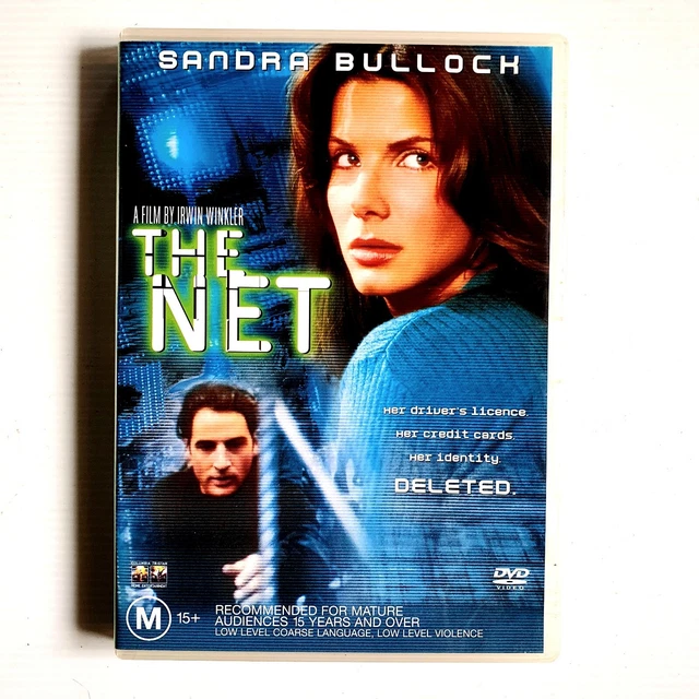 THE NET DVD 1995 Thriller, Sandra Bullock, Jeremy Northam, Region 4 £4. ...