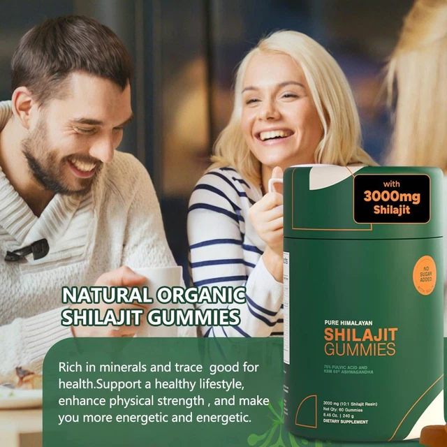HIMALAYAN SHILAJIT GUMMIES Extremely Potent With 3000mg Shilajit ...