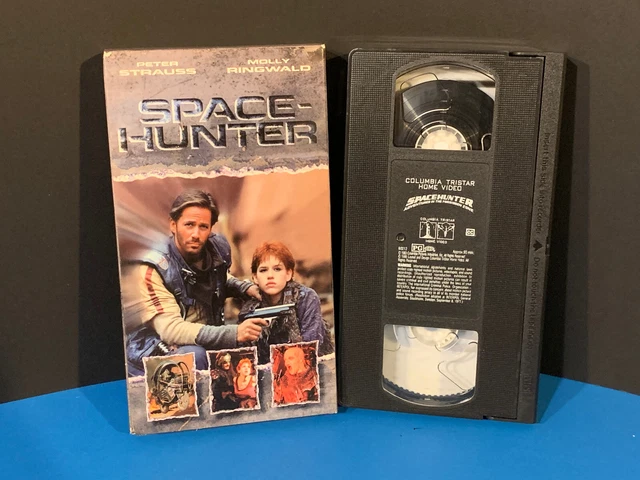 VHS SPACE HUNTER (Columbia, 1995) Sci-Fi Molly Ringwald Peter Strauss ...