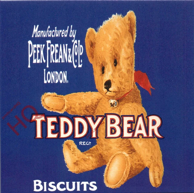 POSTCARD:;ADVERTISING, PEAK FREAN'S Teddy Bear Biscuits (Bad Scan ...