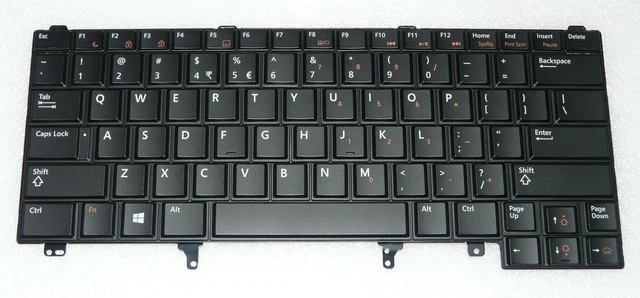 BRAND NEW GENUINE Dell Latitude E6220 E6320 E5420 Backlit Us Keyboard ...