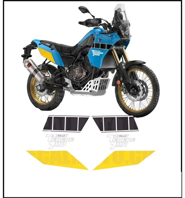 KIT AUTOCOLLANT STICKERS Compatible Ténéré 700 T7 Rally Édition 2020 ...