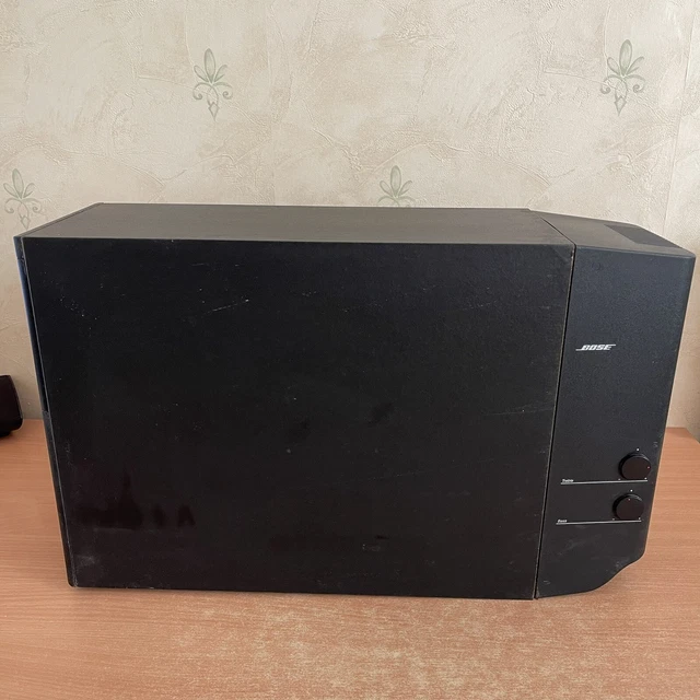 BOSE ACOUSTIMASS 25 Series II Powered Sub Subwoofer Black - Untested £ ...
