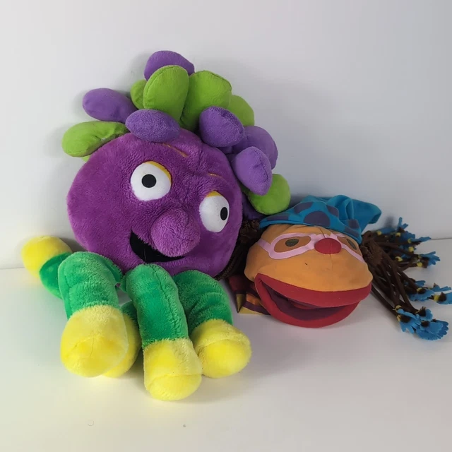 HI-5 JUP JUP And Chatterbox 2005 Plush Puppet Toys 40cm Australia ...