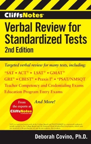 CLIFFSNOTES VERBAL REVIEW FOR STANDARDIZED TESTS, 2ND By Deborah Covino ...
