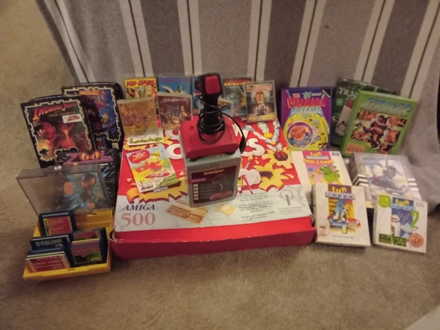 COMMODORE AMIGA A500 Computer Cartoon Classics Boxed Plus Original ...