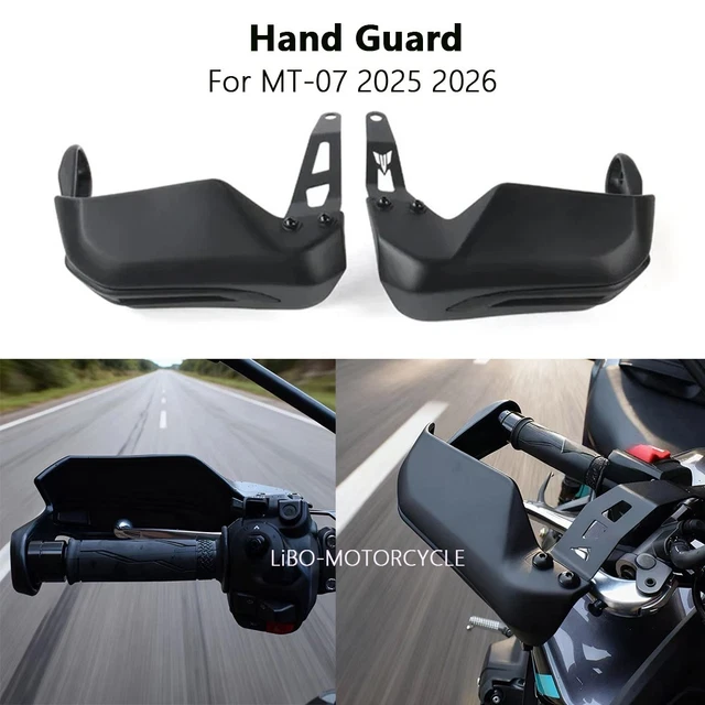 FOR YAMAHA MT-07 MT07 2025 2026 Handguards Shield Hand Guard Windproof ...