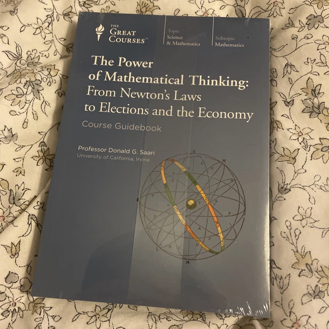 THE GREAT COURSES The Joy of Mathematics Course DVDs Guidebook EUR 23 ...